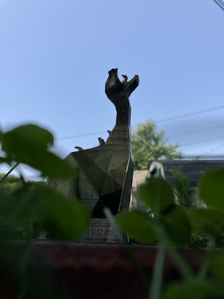 Low Poly Dragon by Ember November | Download free STL model ...