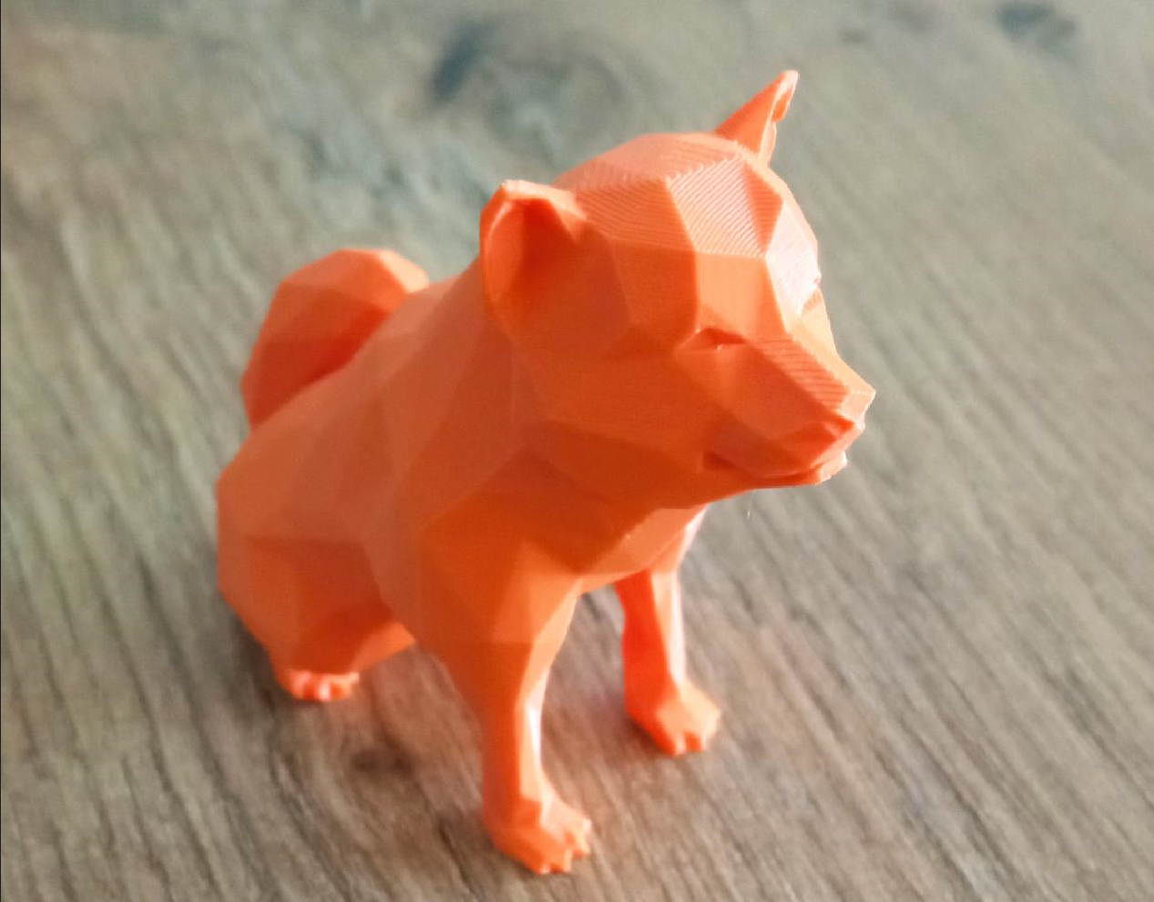 Shiba Inu - Low Poly by Biocraftlab | Download free STL model ...