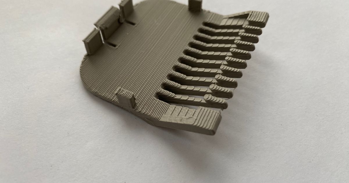 Remington HC5880 3mm replacement comb by floretan | Download free STL ...