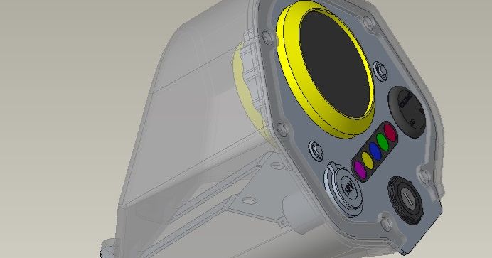 ATV Gauge Cluster by King David | Download free STL model | Printables.com