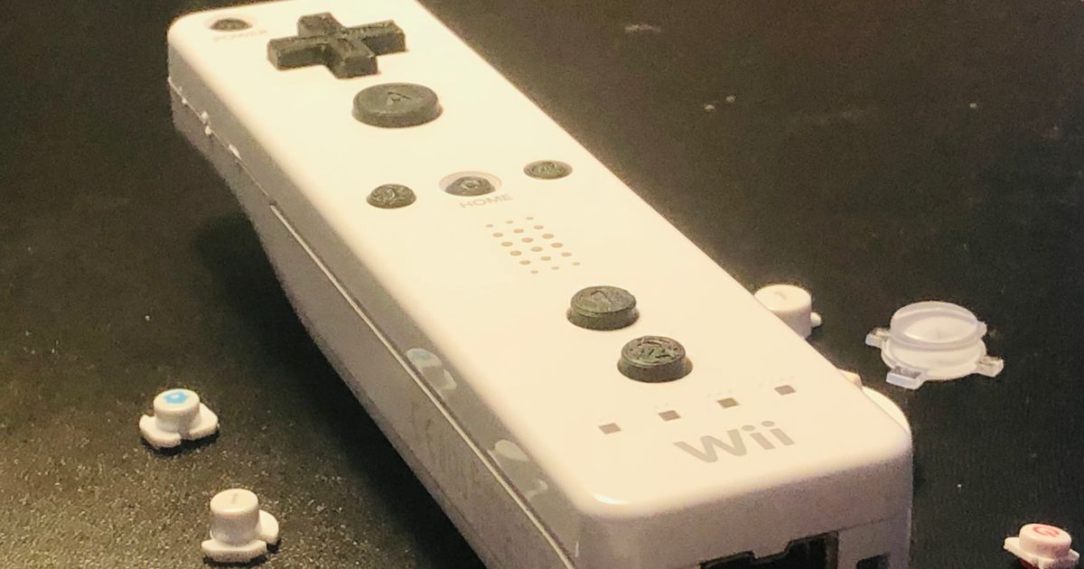 Wiimote by RapierXbox | Download free STL model | Printables.com