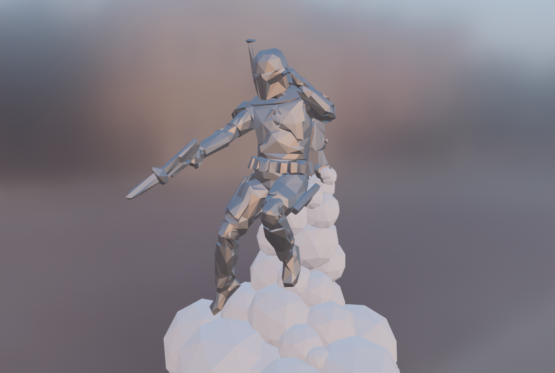 Low-Poly Star Wars characters by Bignozz | Download free STL model ...