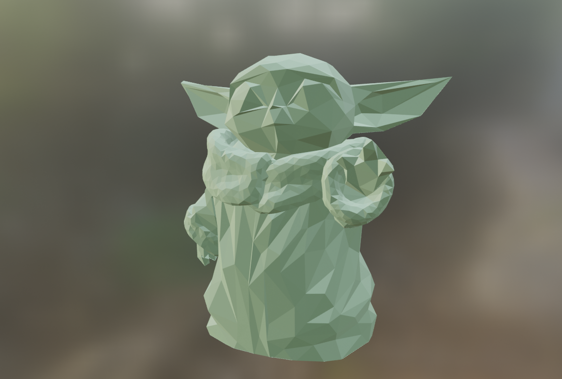 Low-Poly Star Wars characters by Bignozz | Download free STL model ...