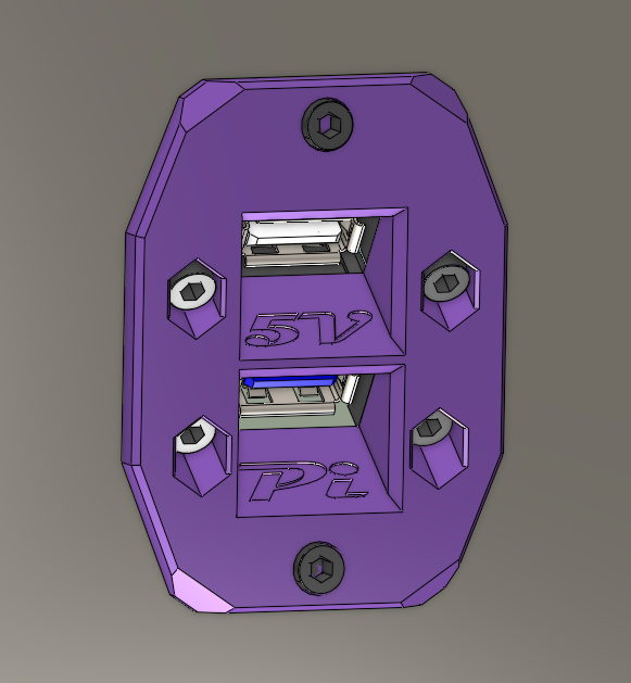 USB outlet by DJ_Designs | Download free STL model | Printables.com