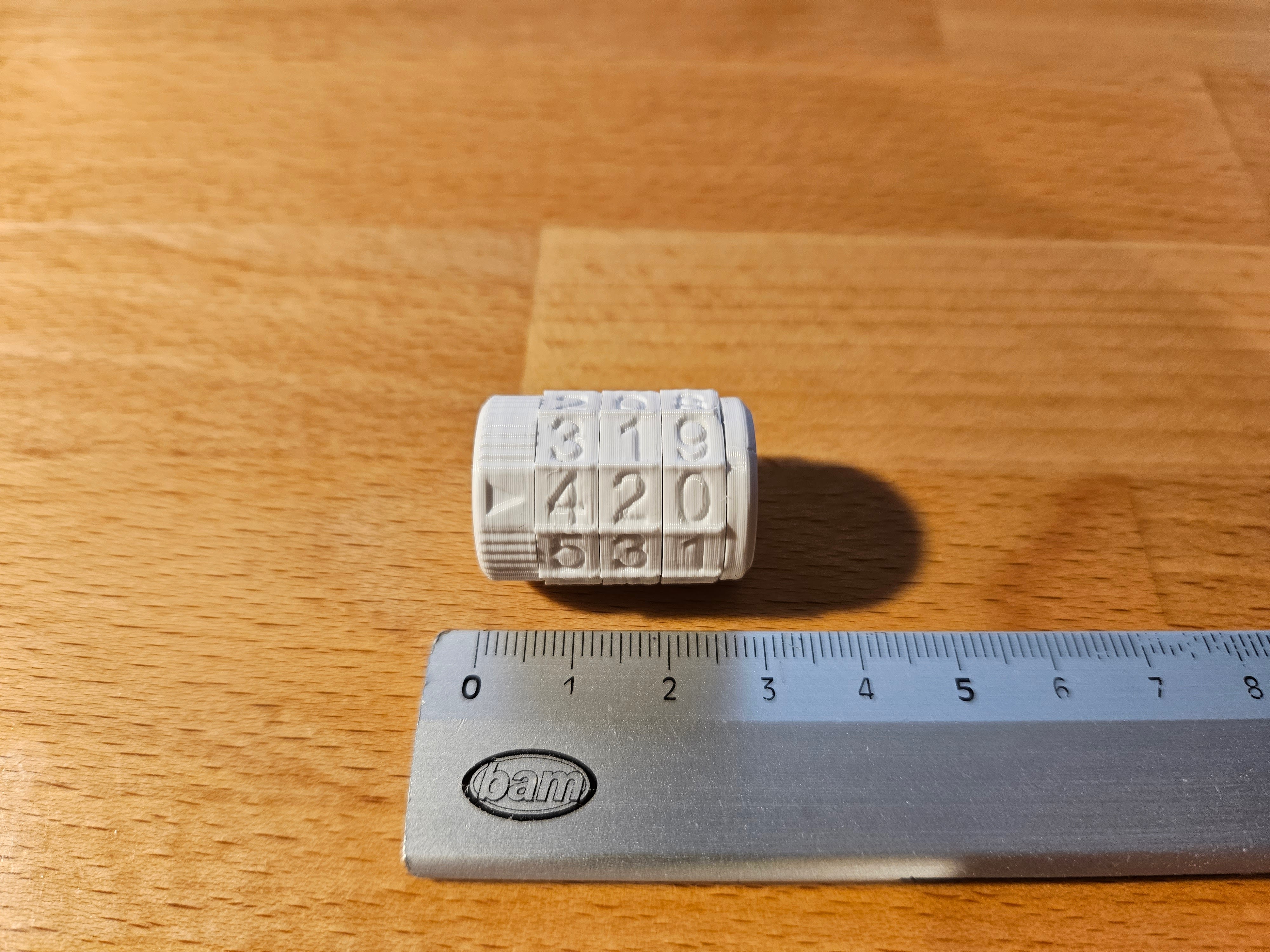 Snappy 3-digit counter by Coloneljesus | Download free STL model ...