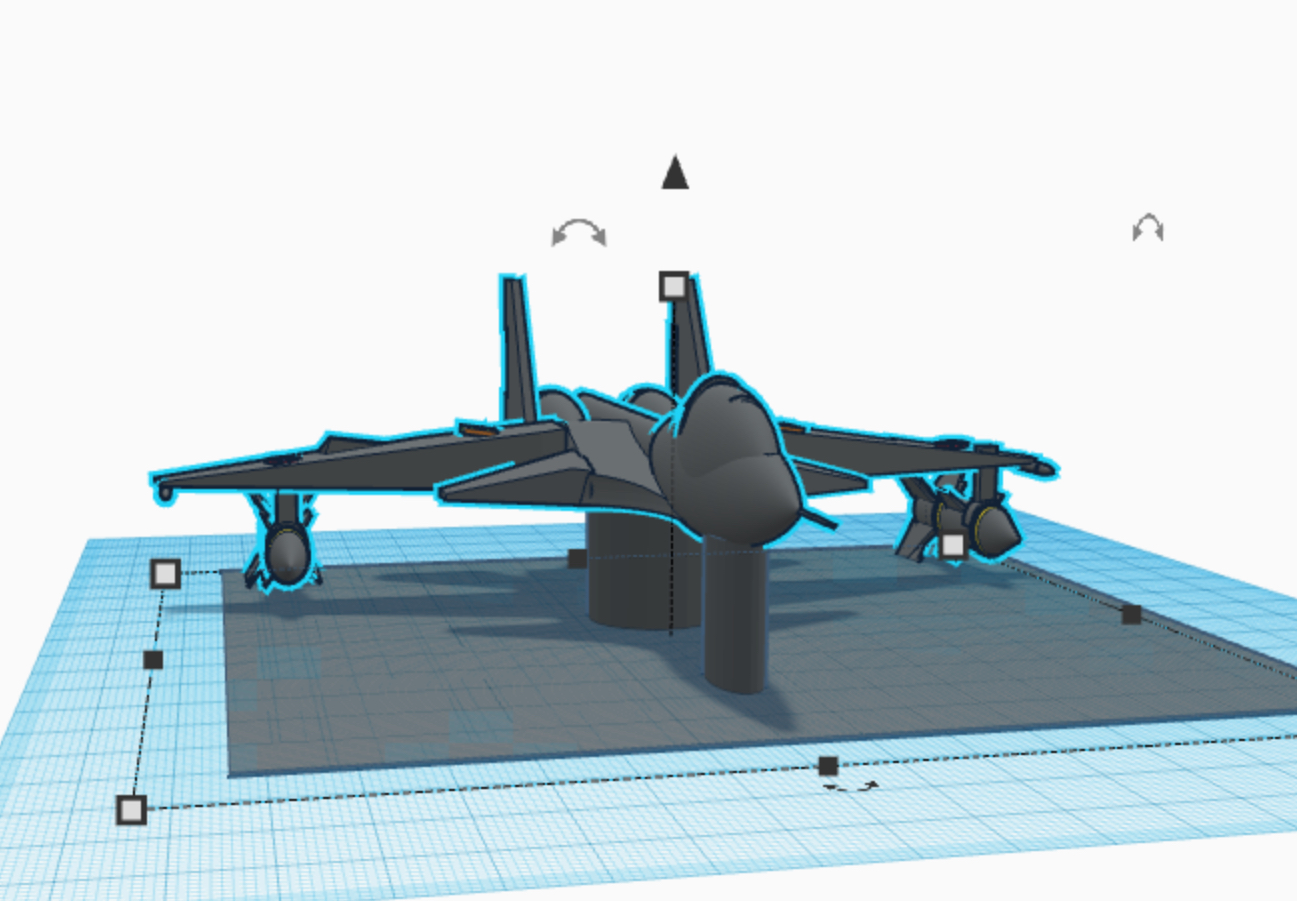 Fighter plane by casen | Download free STL model | Printables.com