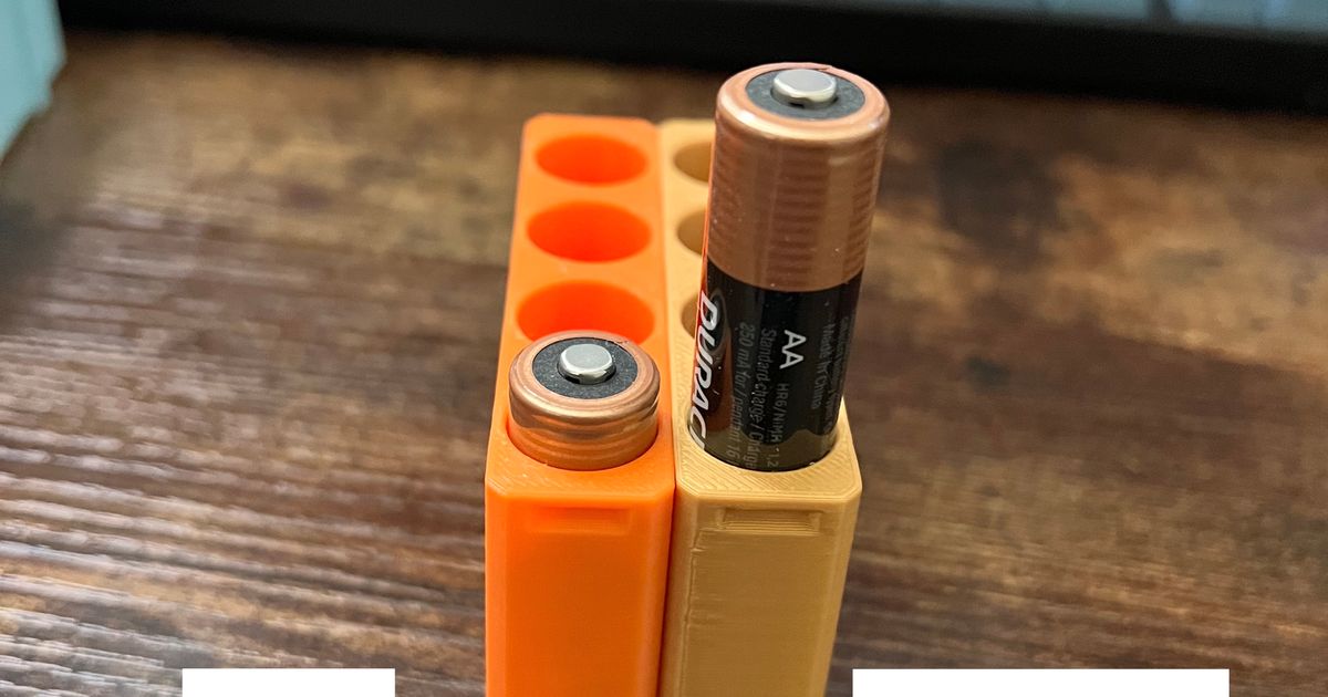 Improved AA battery inserts for Duracell by Maruf Tuhin | Download free ...