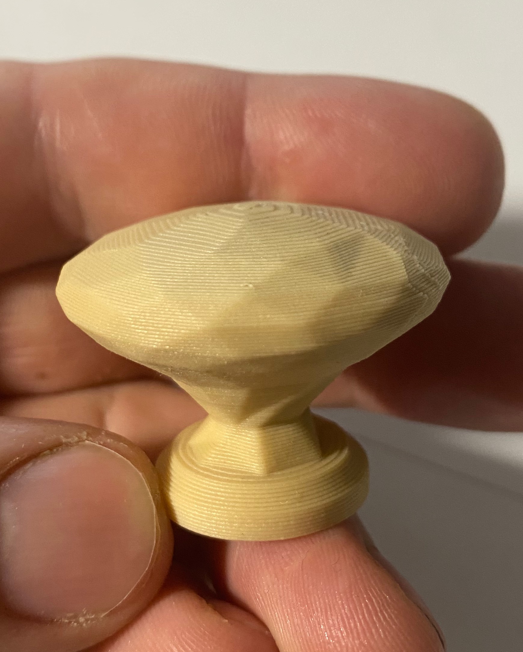 Low poly cabinet knob handle by EvaMika | Download free STL model ...