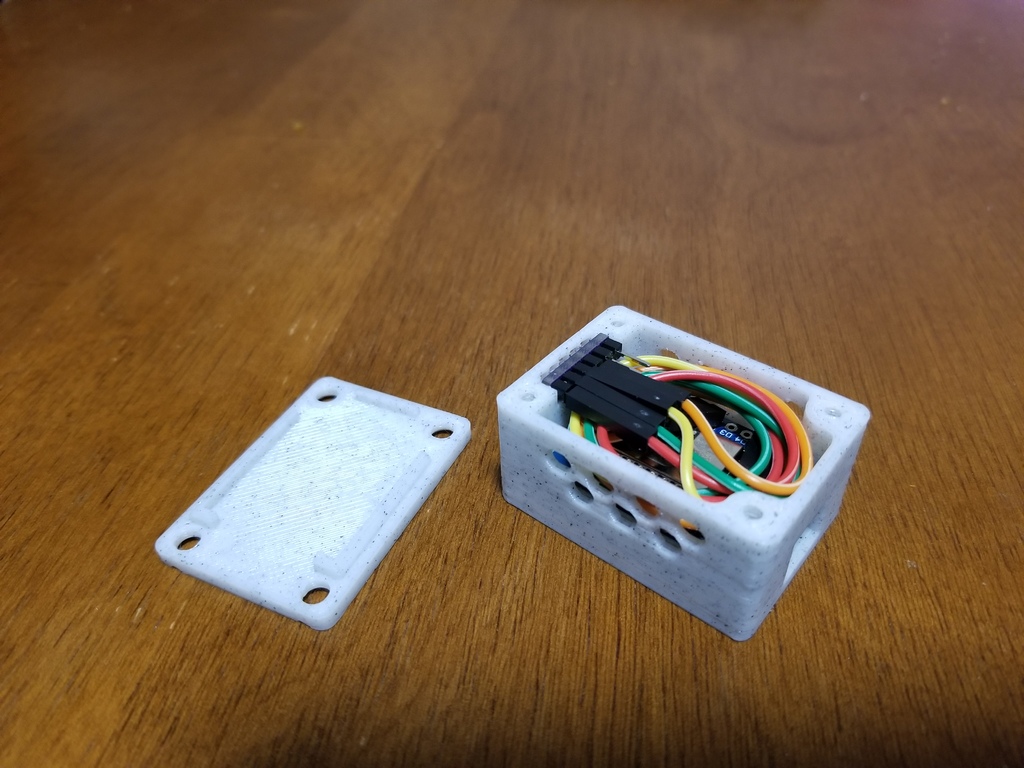 Compact Case for use with the WEMOS D1 Mini and a BME280 Temp and ...