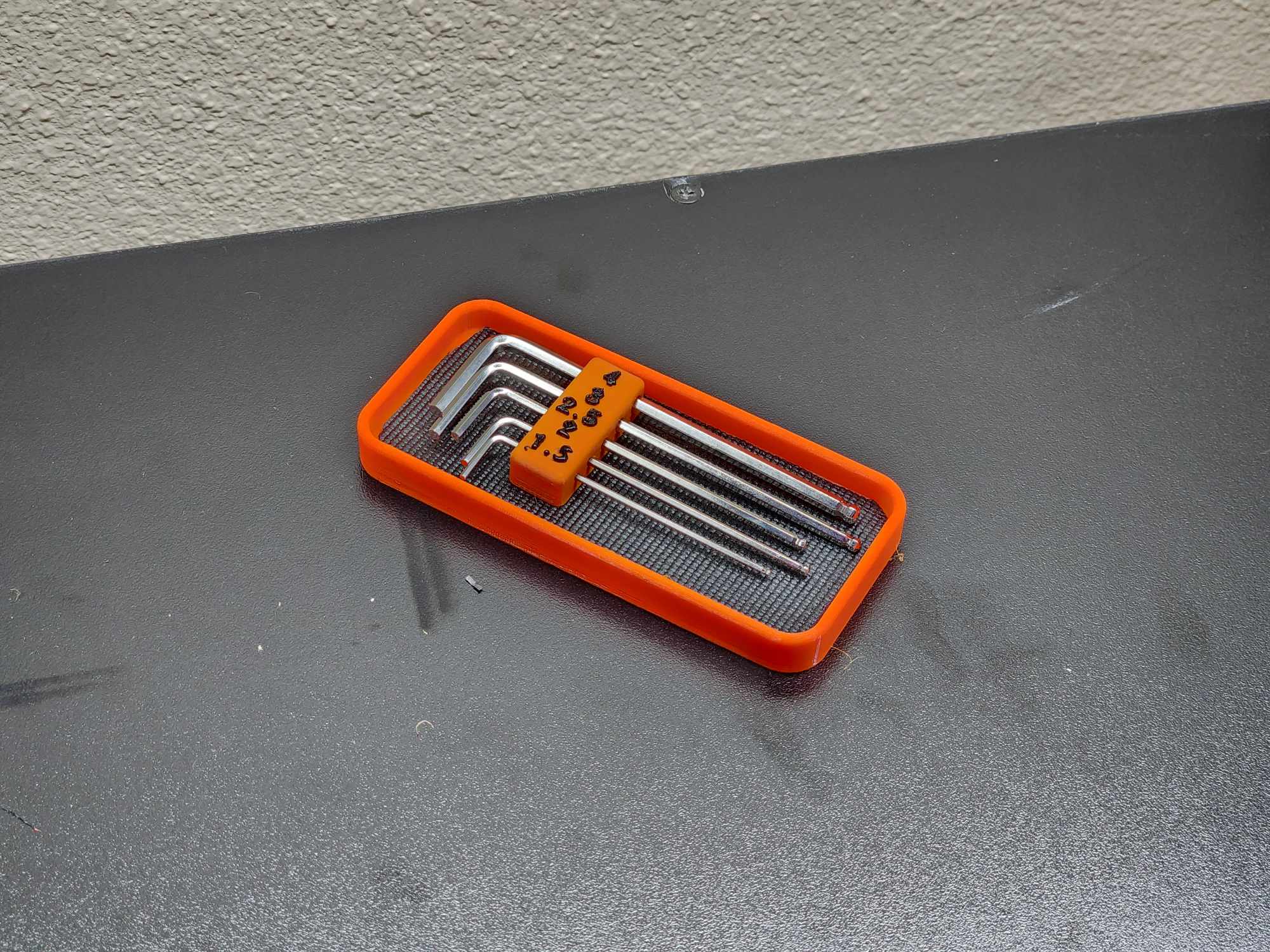 Allen Wrench Organizer by OverMaintained | Download free STL model ...