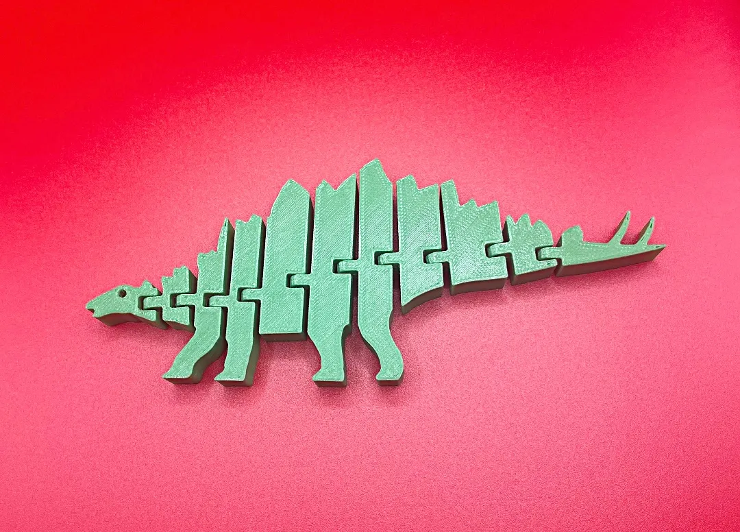 Flexi Stegosaurus by MrViddy | Download free STL model | Printables.com
