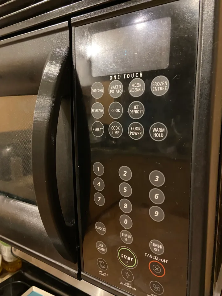 Whirlpool microwave handle replacement by ledray | Download free STL ...