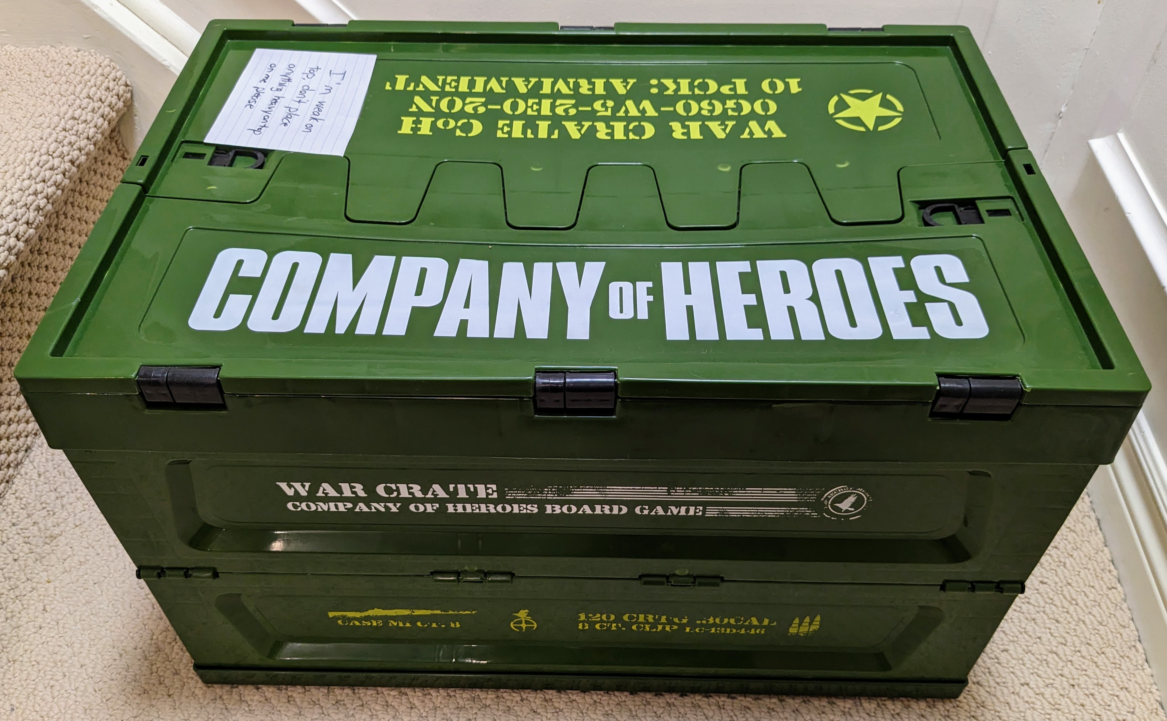 Company of Heroes (CoH) Board Game War Crate Replacement Pin by warwing ...