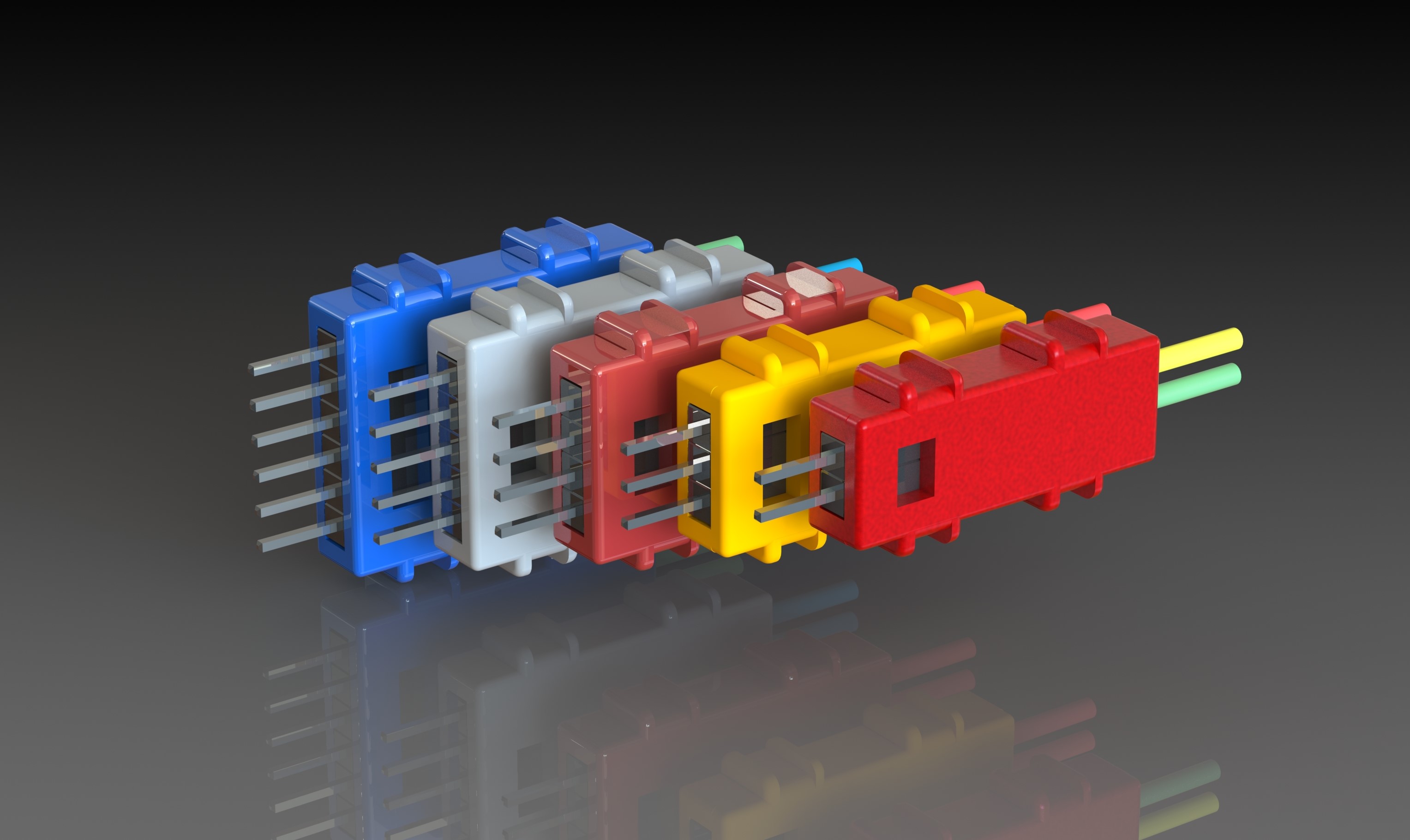 CONNECTORS Edition 2-6 Pin Dupont / Jumper-Cable by NERDCORNER ...