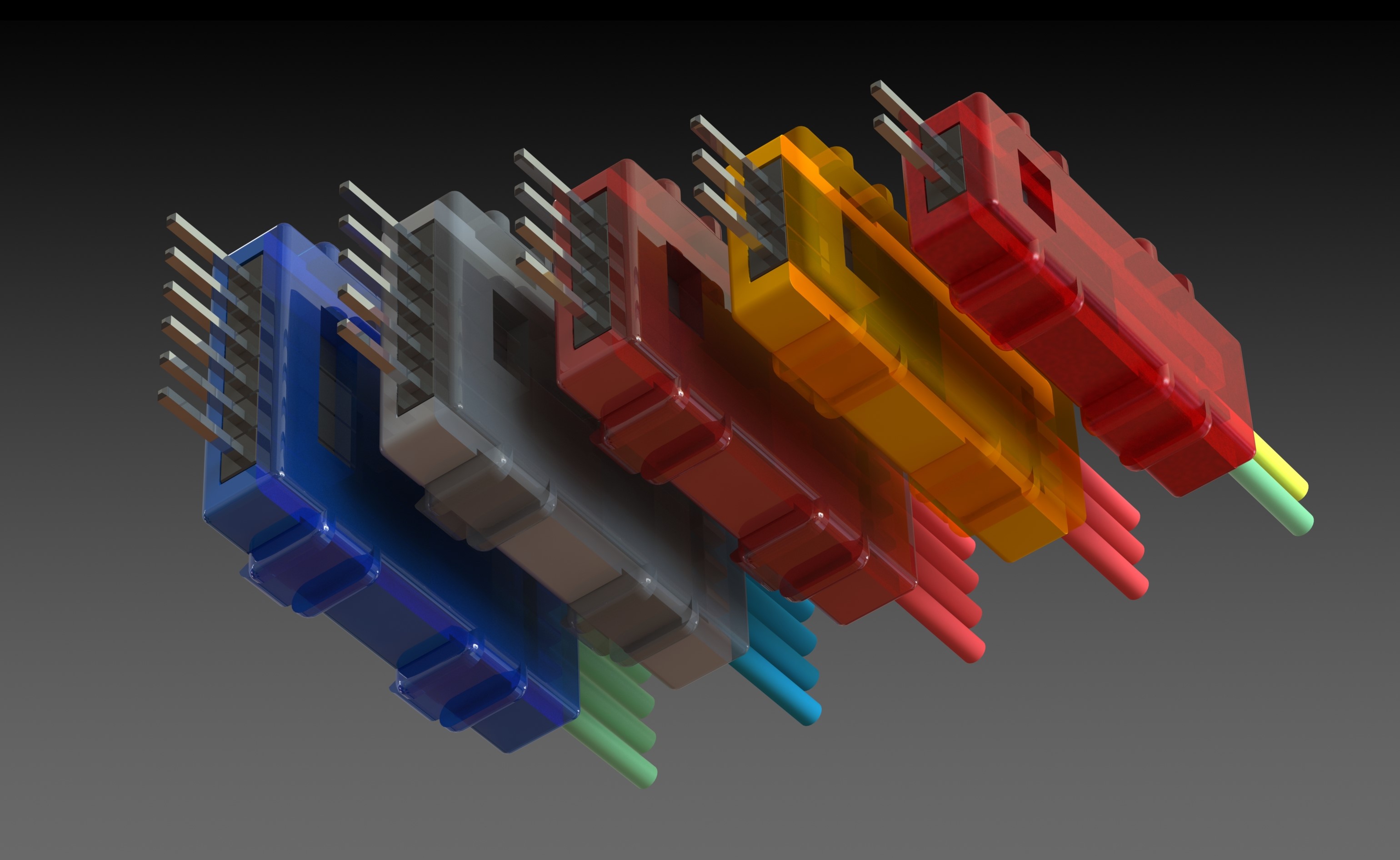 CONNECTORS Edition 2-6 Pin Dupont / Jumper-Cable by NERDCORNER ...