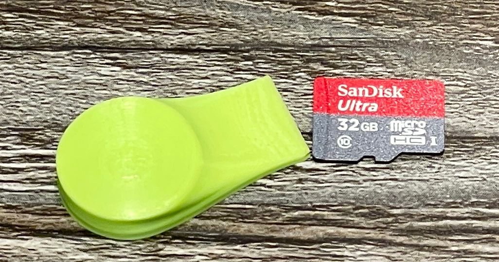 MicroSD Card Helper by schiko | Download free STL model | Printables.com