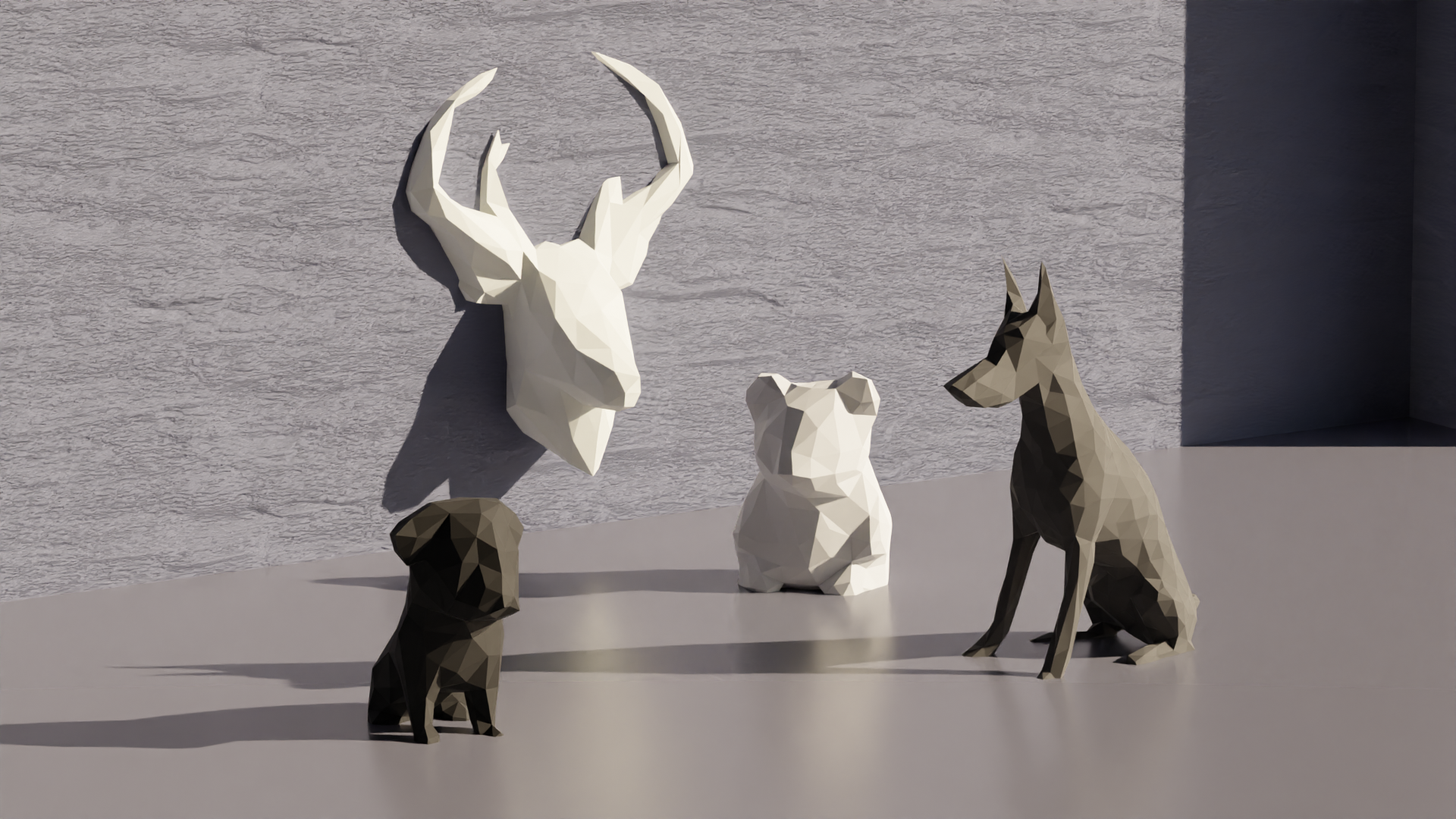 Low Poly Animals - AI Generated (Image to 3D Models) von CalebTimoteo ...