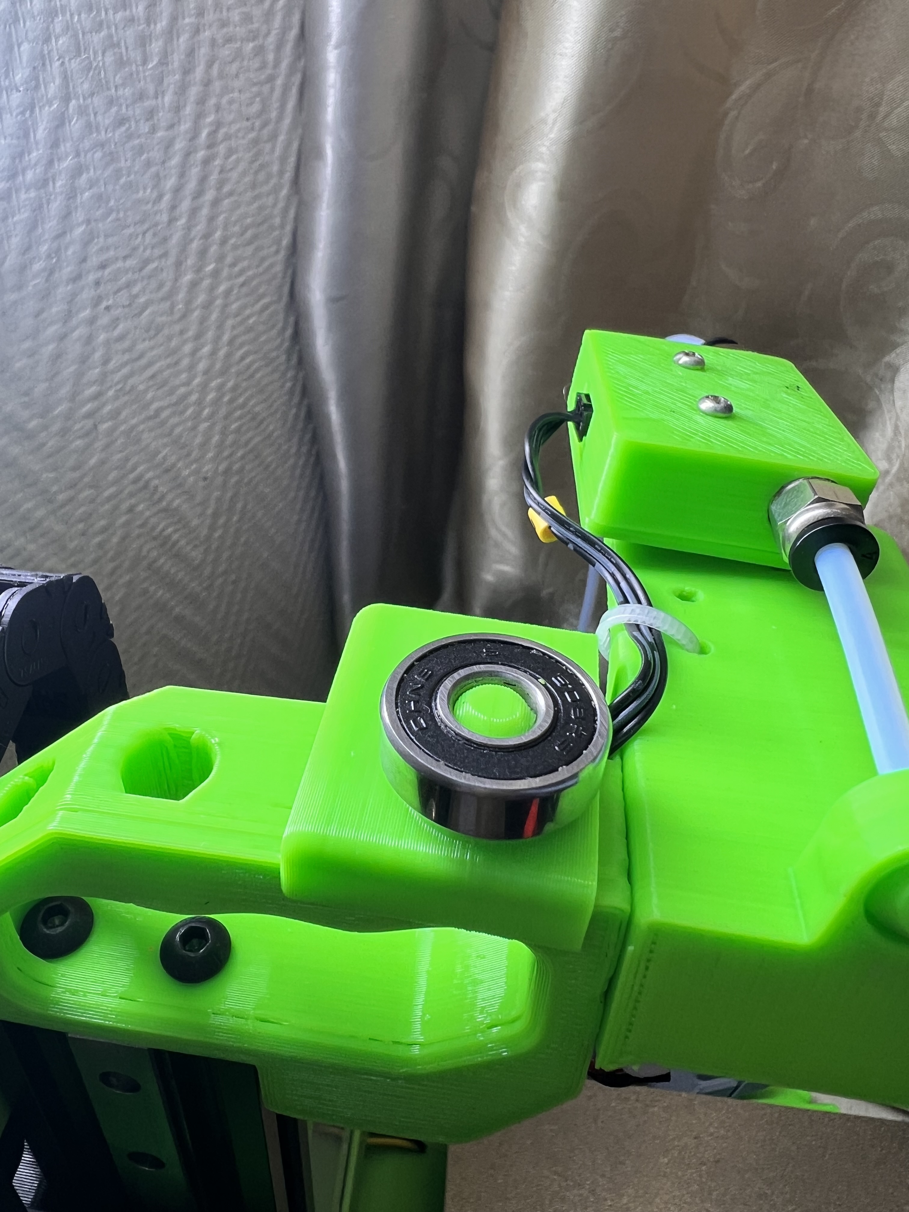 Filament Guide for modular - Lerdge Lightbar handle by Ray by Raidy ...