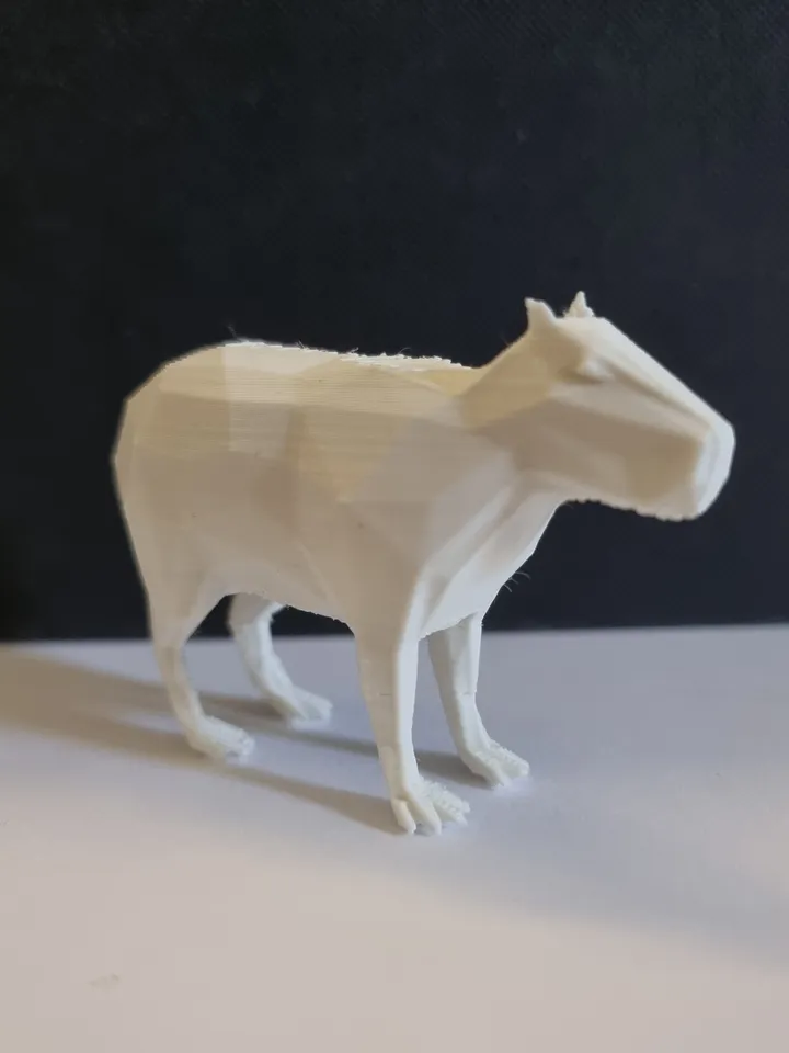 LOW POLY CAPYBARA by Lorinski | Download free STL model | Printables.com