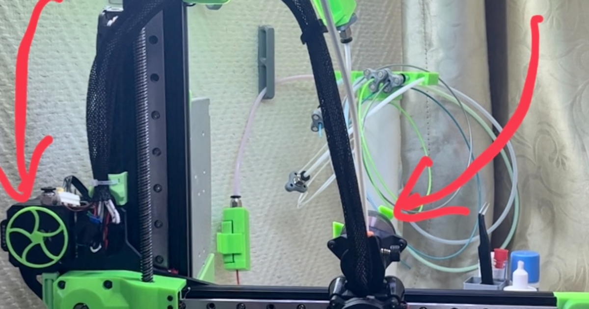 Extruder visualizer by Raidy | Download free STL model | Printables.com