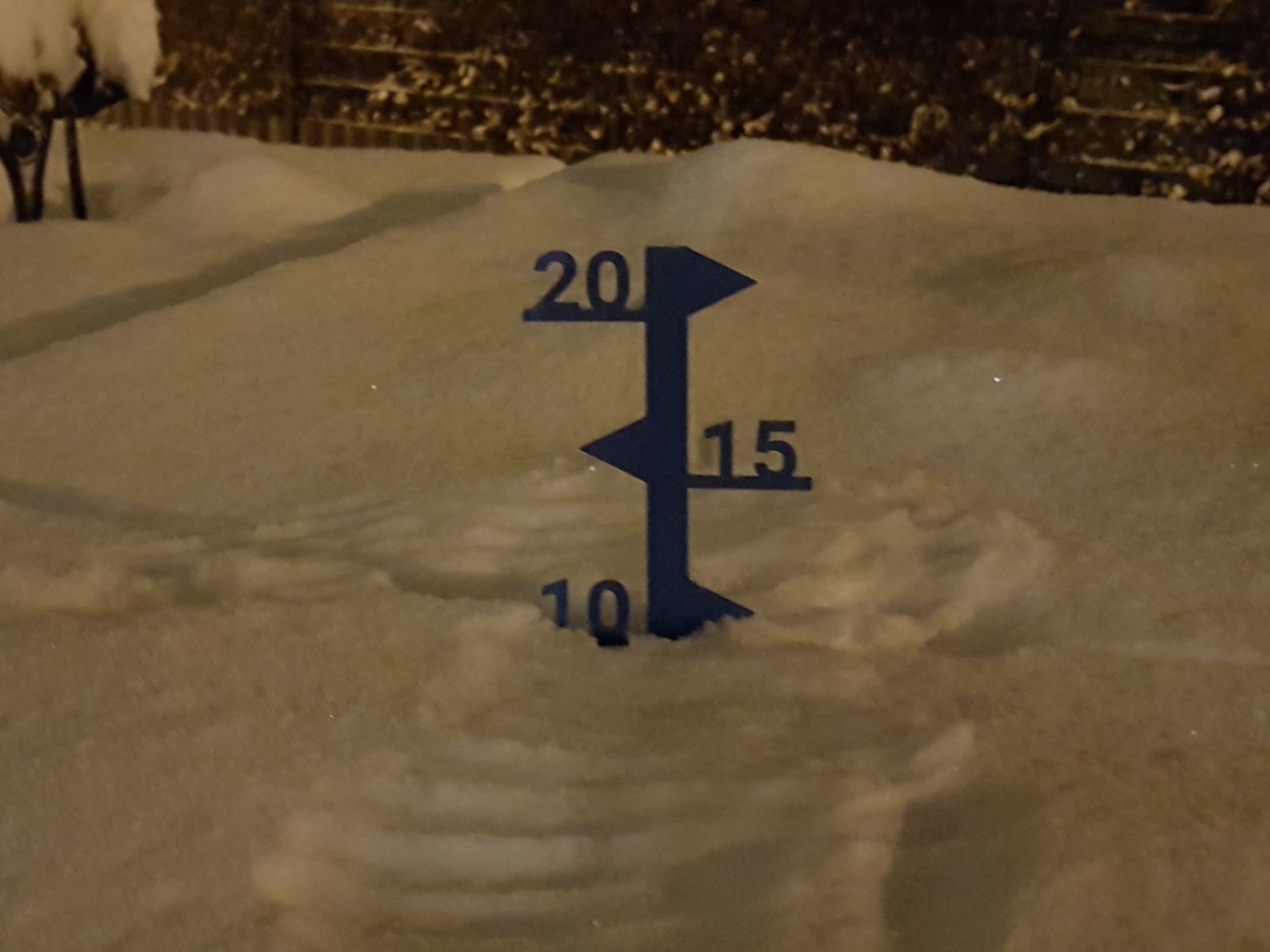 Snow depth meter for moderate snowfall by HD_Creator | Download free ...