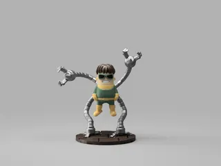 Mini Doc Ock by Wekster | Download free STL model | Printables.com