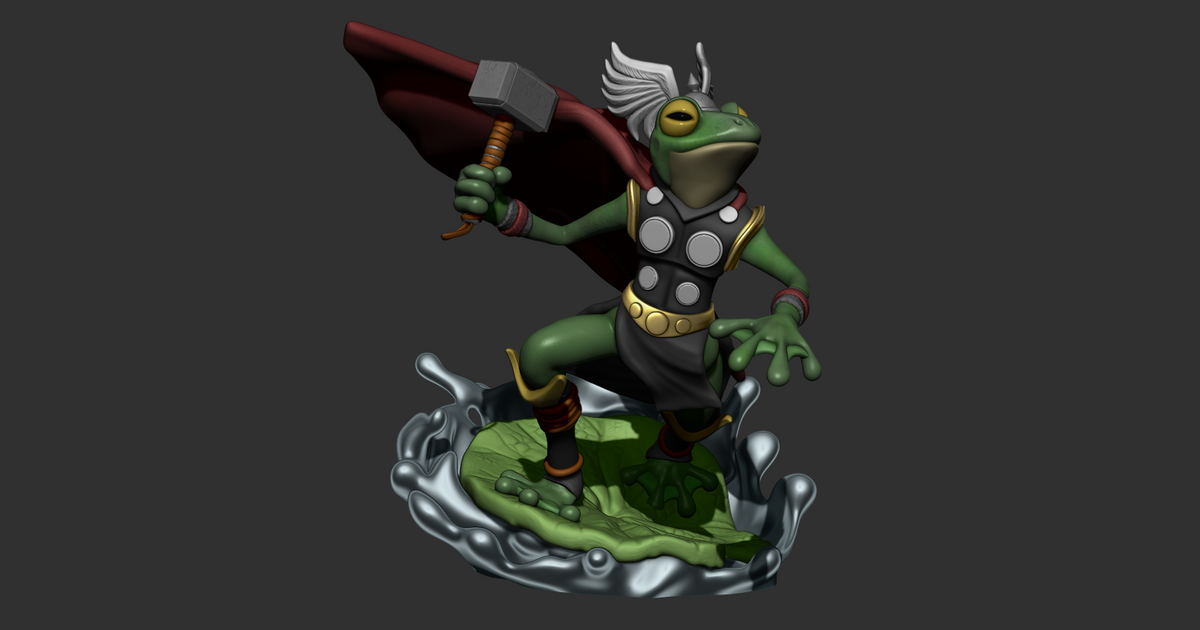 Throg bust and full fig by Wekster | Printables Store