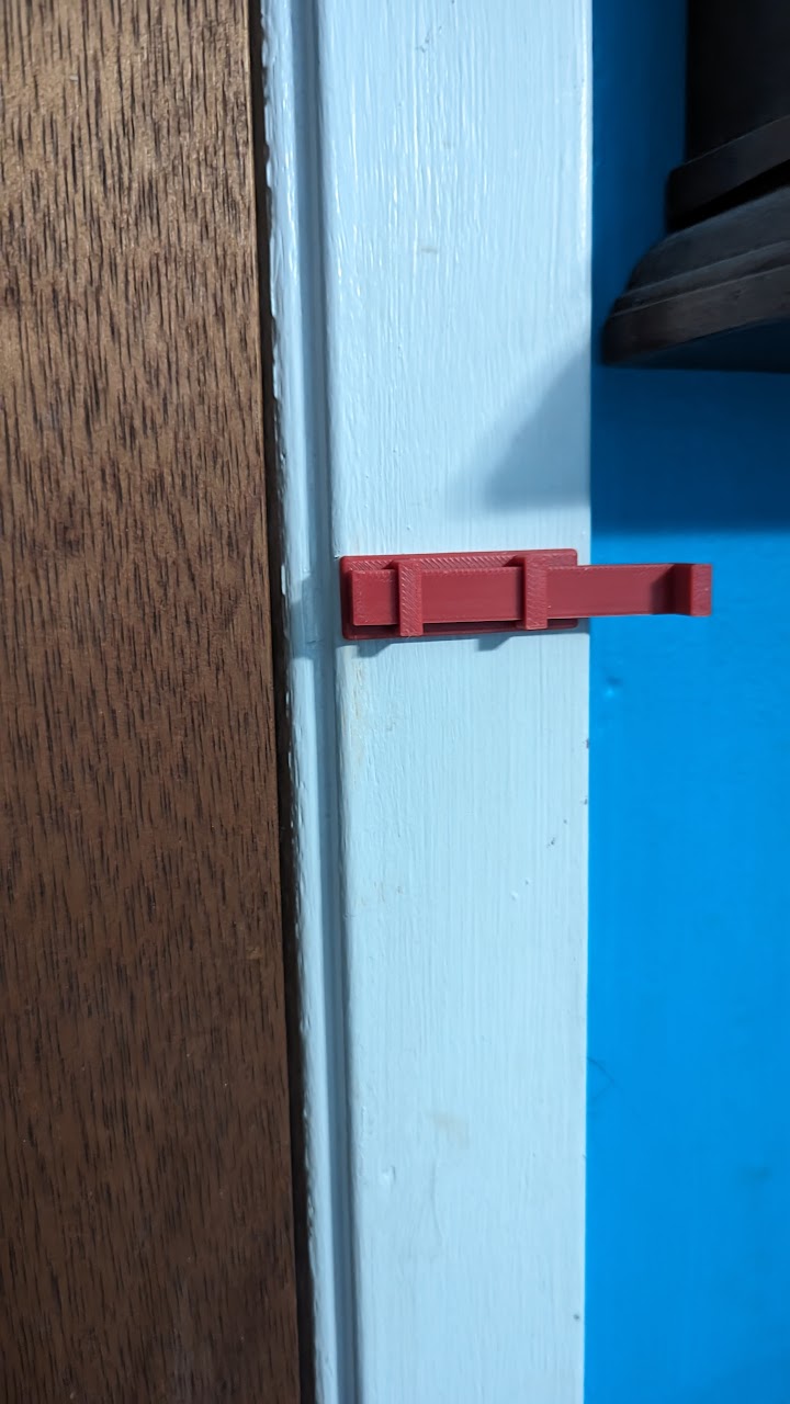 Simple door propping slide by DarthDomo | Download free STL model ...