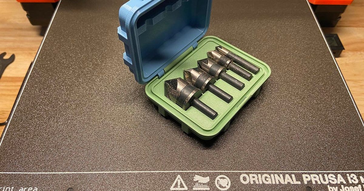 Countersink bit storage box by TheSameNameTwice | Download free STL ...