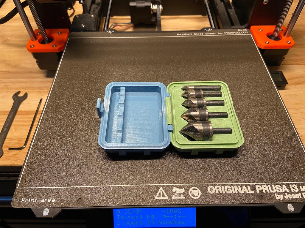 Countersink bit storage box by TheSameNameTwice | Download free STL ...