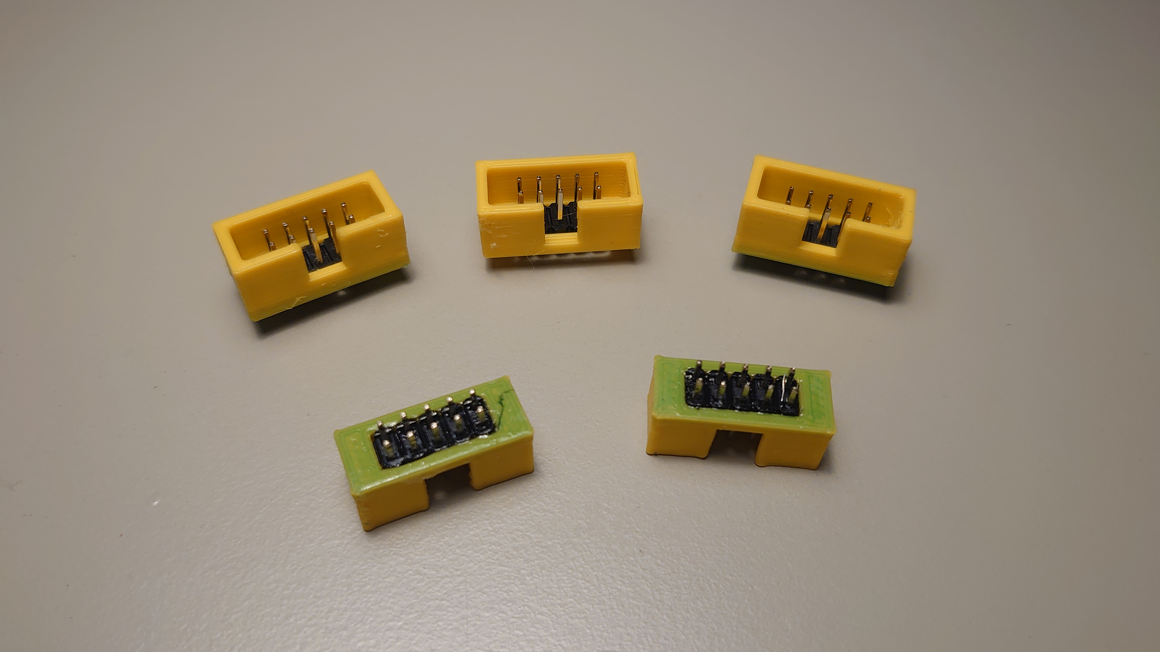 IDC 10 pin Male Box Header Frame 2x5 pin Connector by Jakub Kříž ...