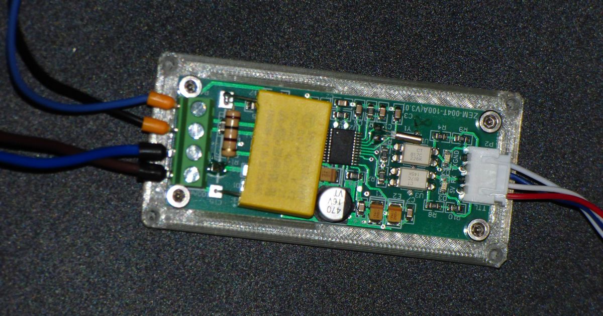 PZEM-004T Housing Energy monitor for arduino micro controller by Will ...