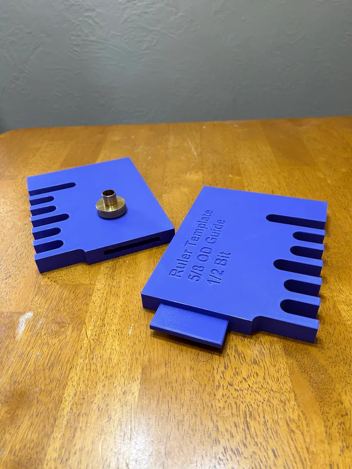 Router Template: Large Ruler by t1dTom | Download free STL model ...