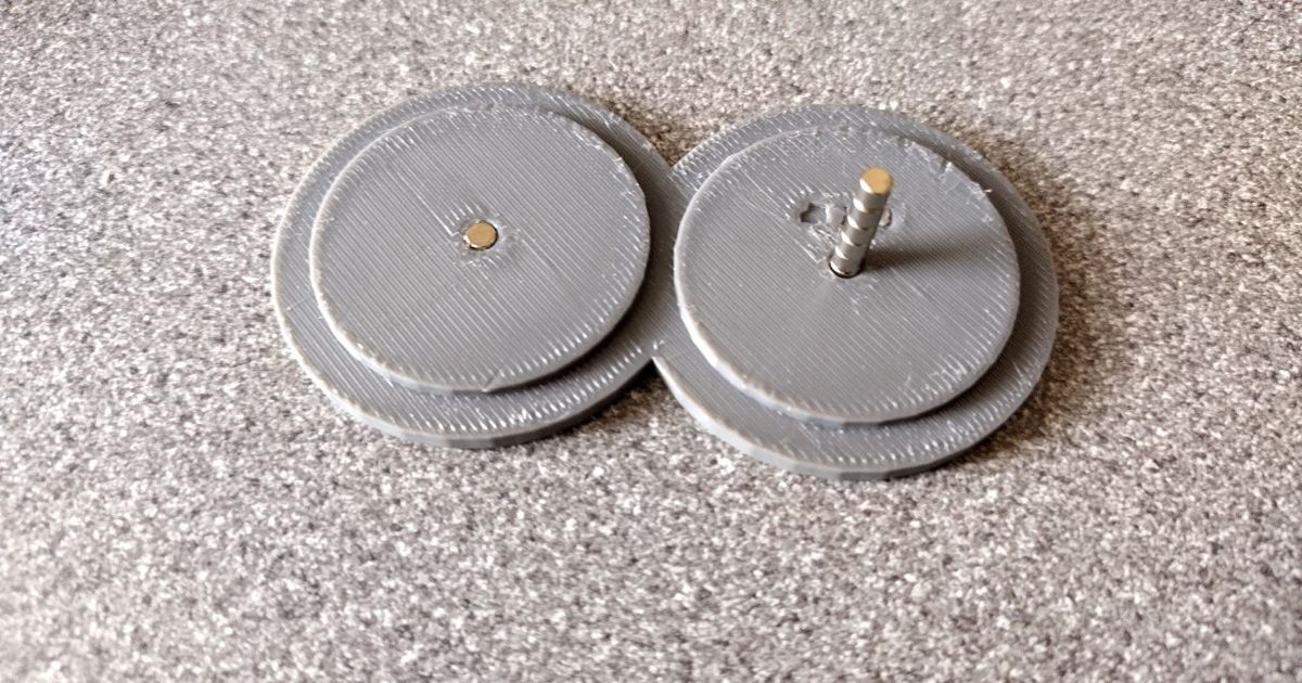 Maghex Terrain Magnet Insert Tool by Firewood Loki | Download free STL ...