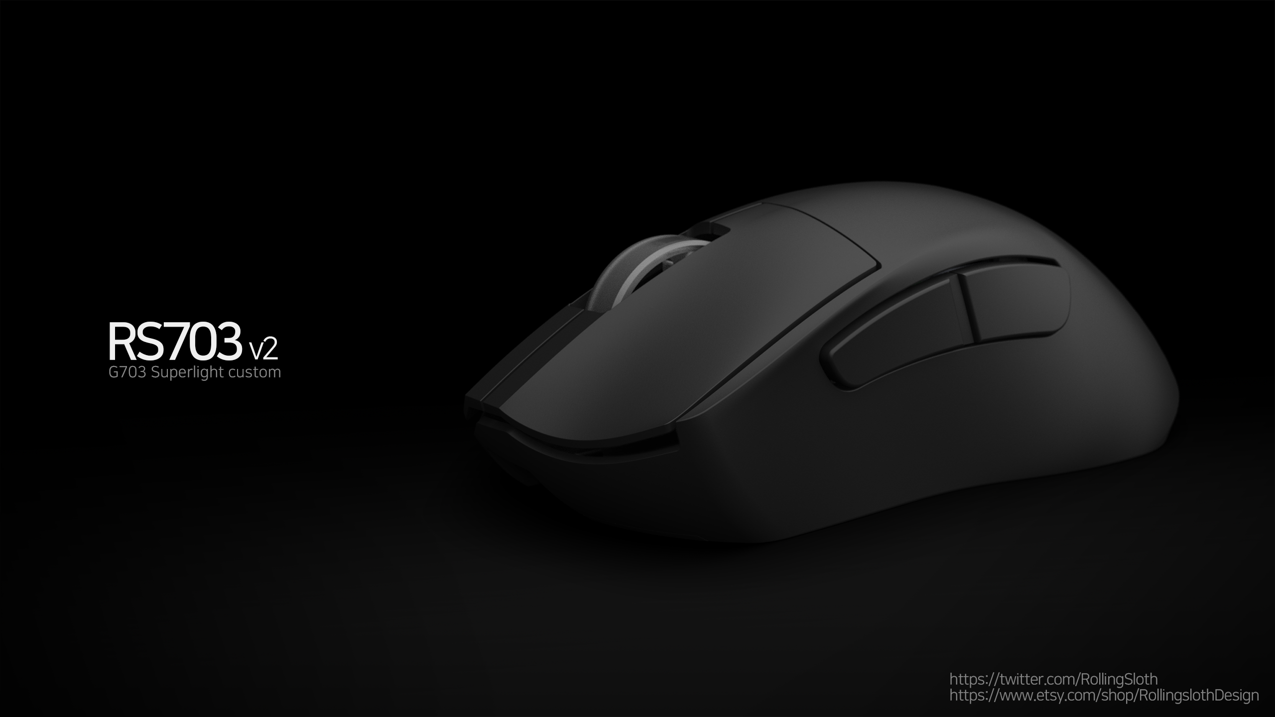 Rs703(Logitech G703 Custom mod) por RollingSloth | Descargar modelo STL gratuito | Printables.com