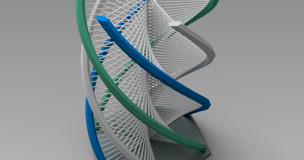 DNA String Art by Joker | Download free STL model | Printables.com