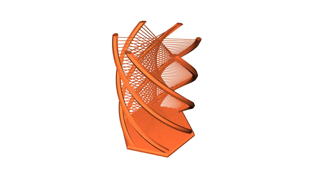 DNA String Art by Joker | Download free STL model | Printables.com
