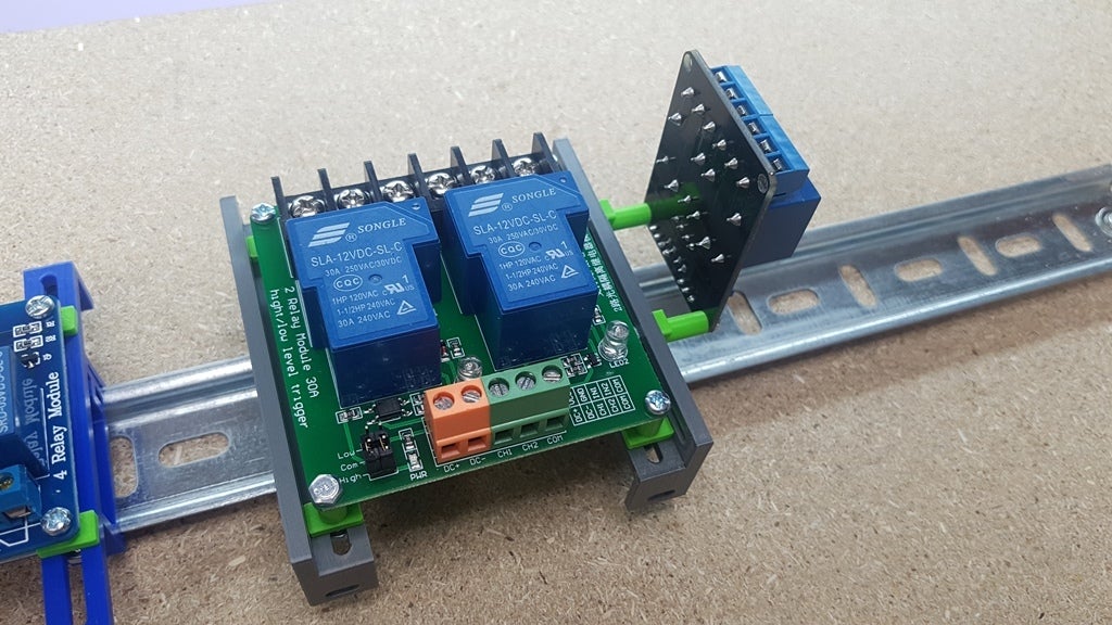 Universal PCB DIN/Desktop adjustable holder by ICT Avatar | Download ...
