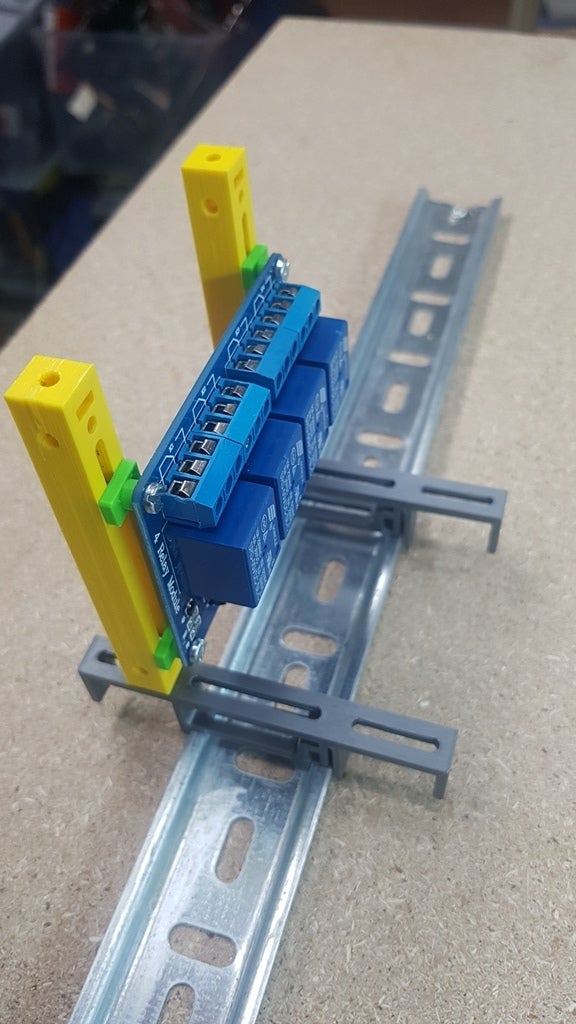 Universal PCB DIN/Desktop adjustable holder by ICT Avatar | Download ...