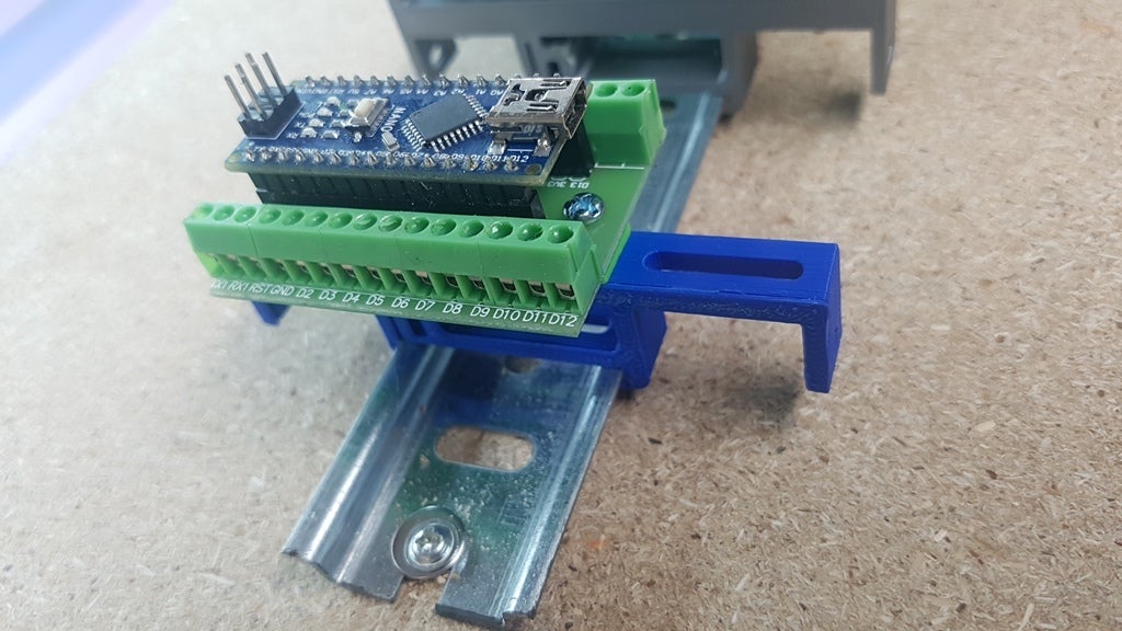 Universal PCB DIN/Desktop adjustable holder by ICT Avatar | Download ...