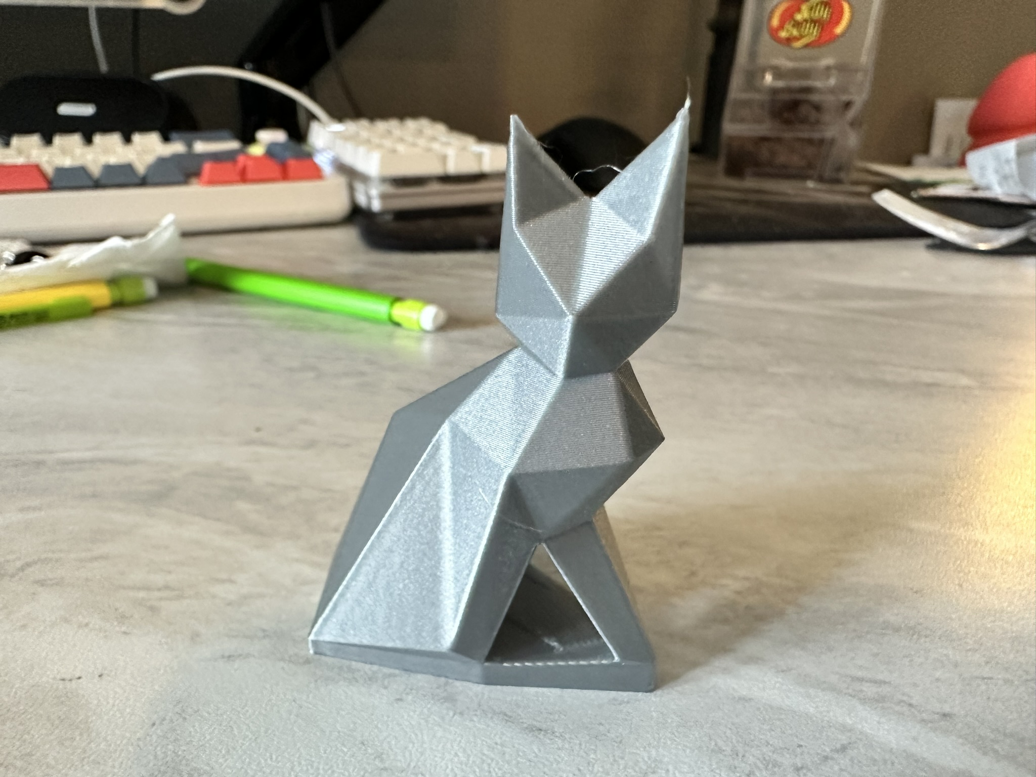 Geocat: Low Paw-ly AI Cat Sculpture by markury | Download free STL ...