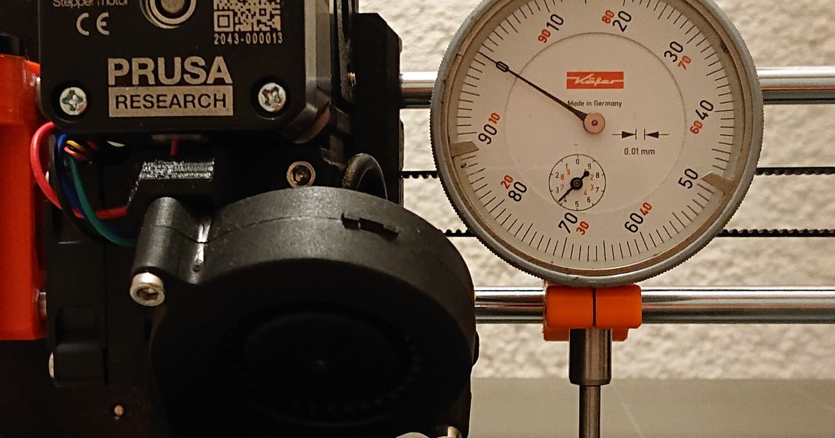 X-Achse Messuhr Halter (x-axis dial indicator holder) zum Abtasten ...
