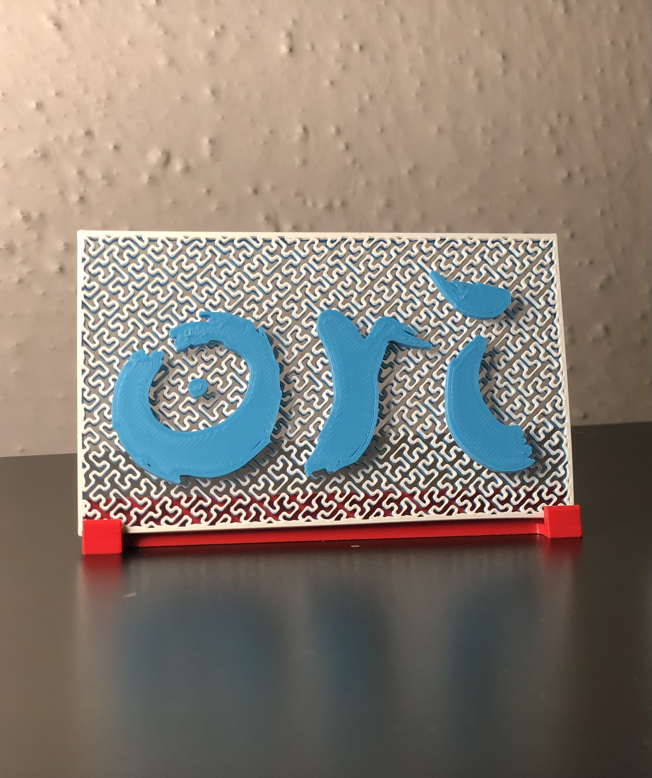 Ori logo (figure not included) by Alfonz | Download free STL model ...