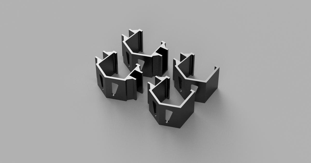 Husky Shelving - Vertical Mesh Bracket by k2thestank | Download free ...