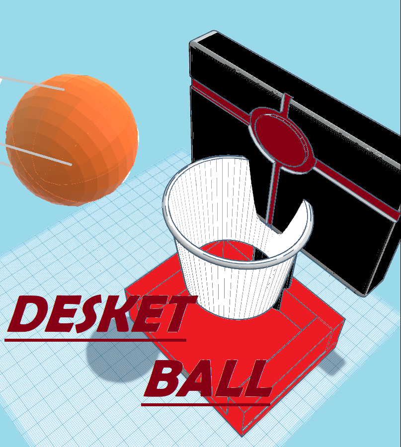 DesketBall, A miniature version of basketball for your desk! by C ...