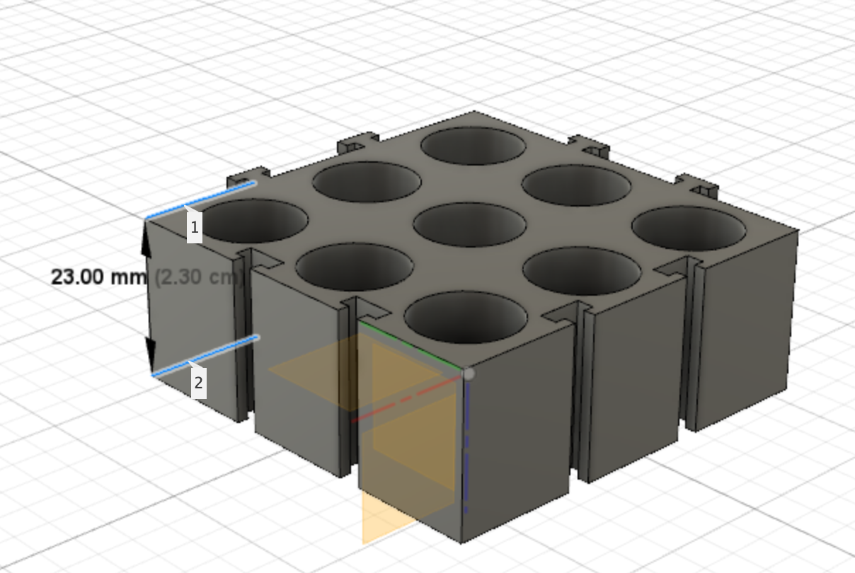 9x AA battery holder, puzzle style by Pavel Zak | Download free STL ...