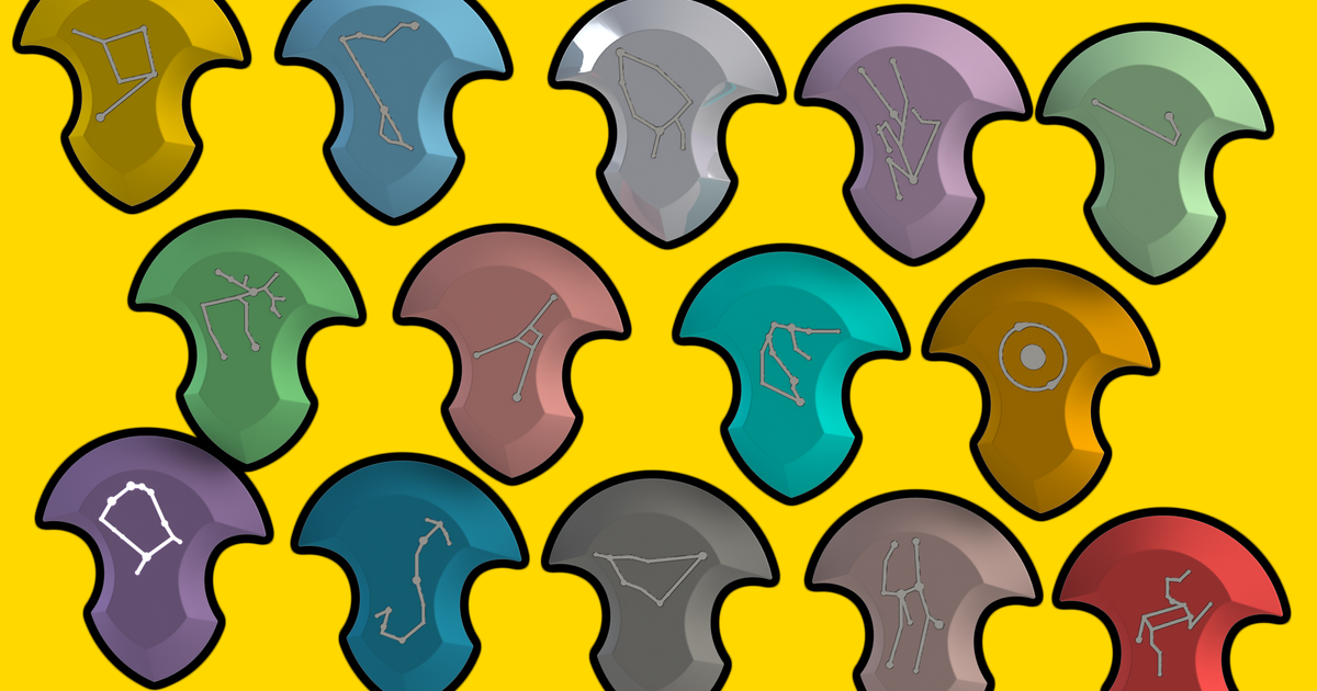 FFXIV Shadowbringers Constellation Crystals by NotJannet | Download ...