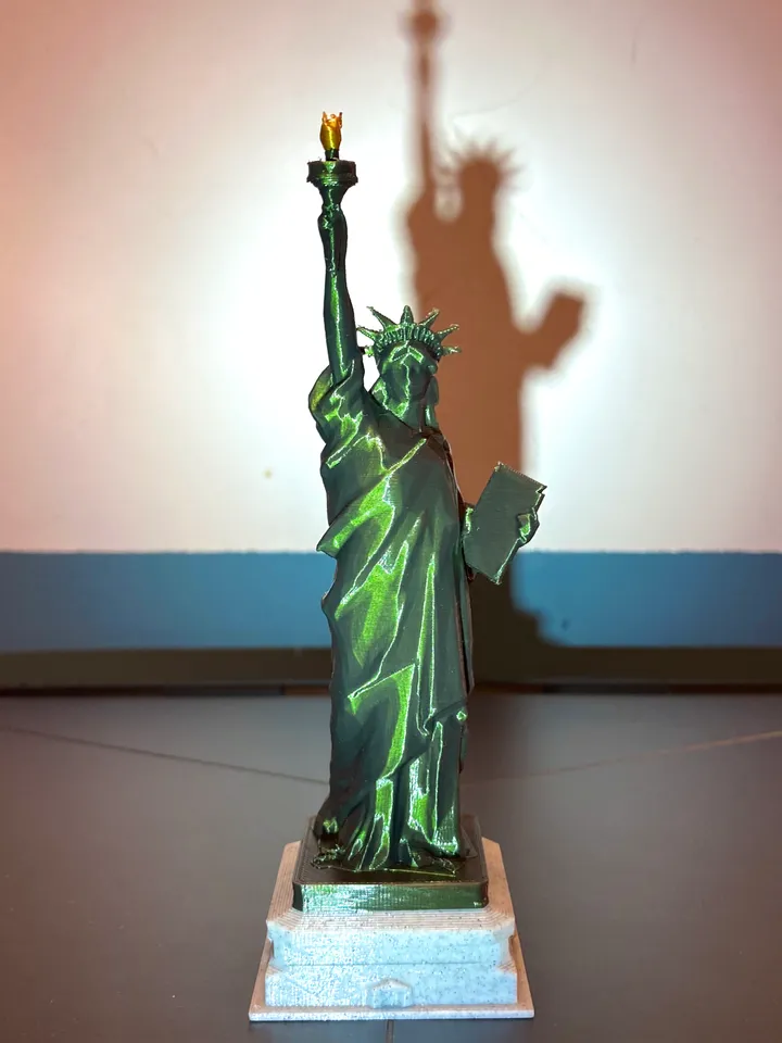 Statue of Liberty Low Poly by WingedFuse | Download free STL model ...