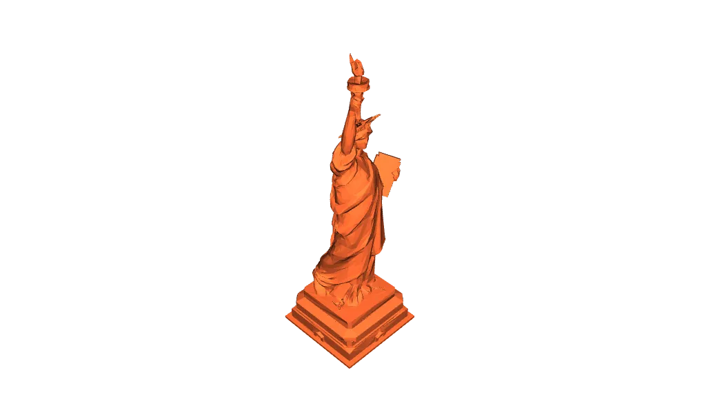 Statue of Liberty Low Poly by WingedFuse | Download free STL model ...