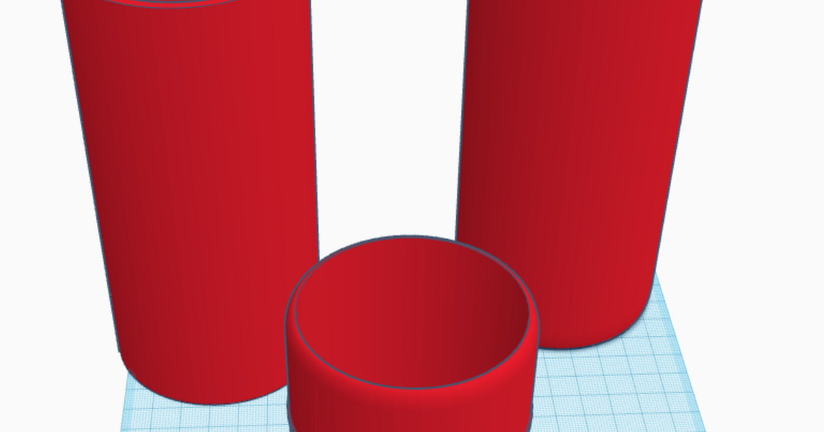 Couplers for 3-in Diameter Rockets by David Frey | Download free STL ...